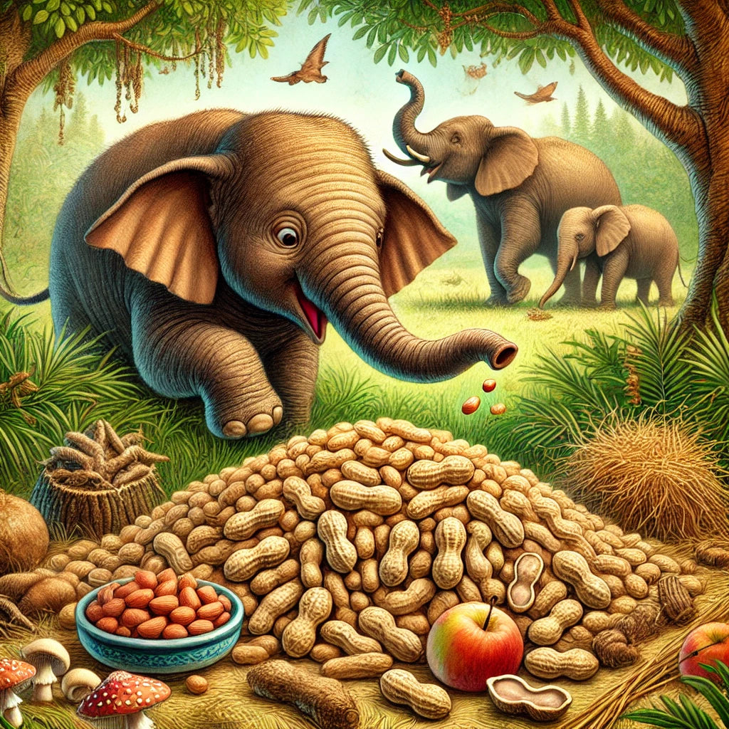 elephant peanut