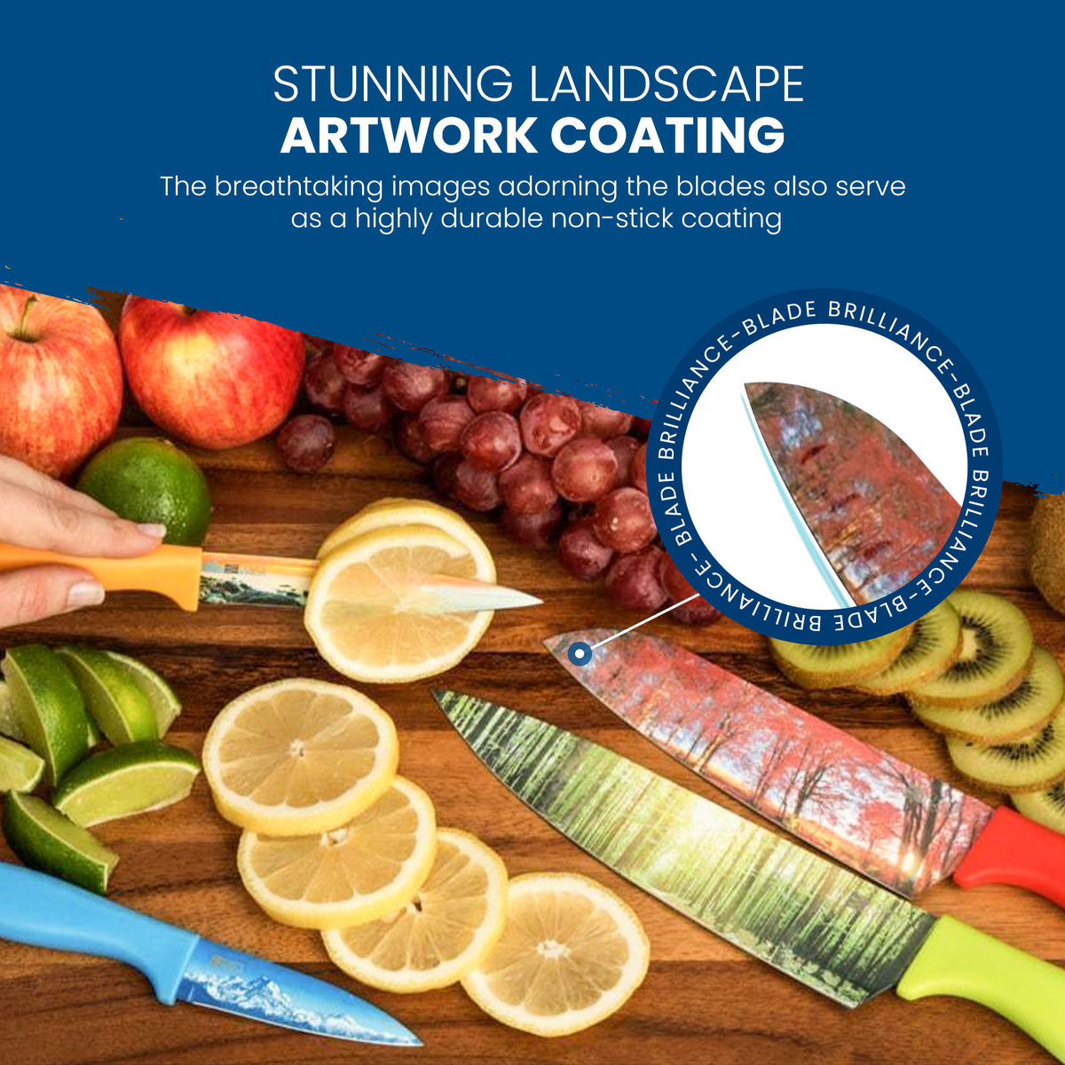Landscape Series Six-Piece Knife Set - Chef's Vision