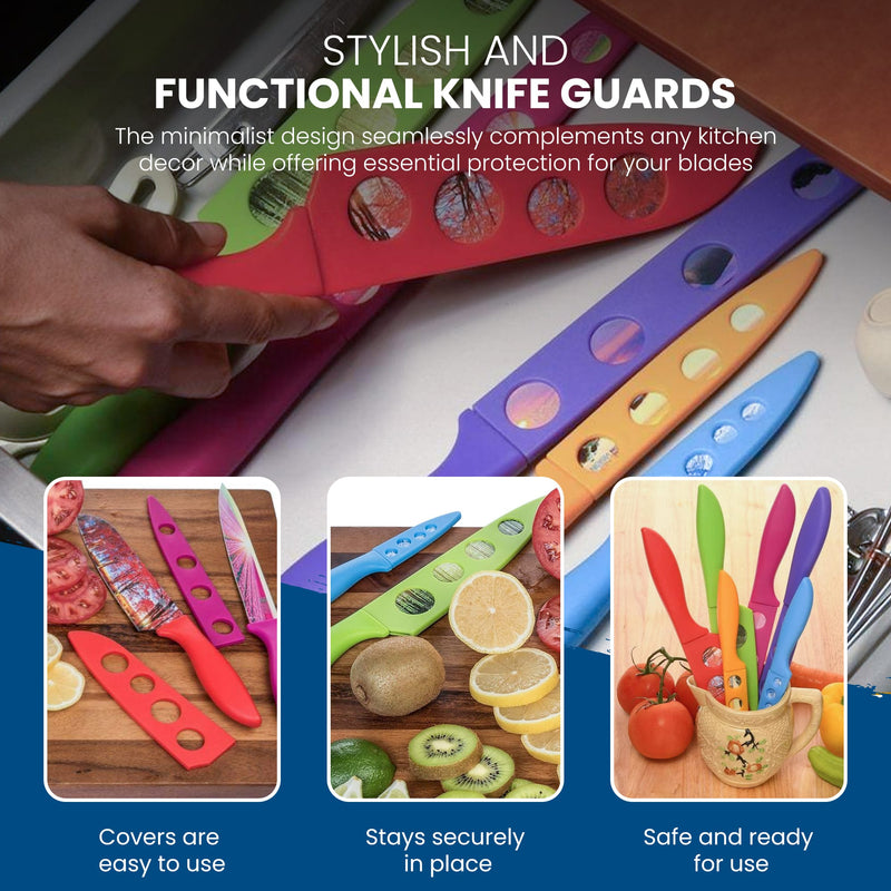 BladeKeepers Blade Covers for Landscape Series Knife Set - Chef's Vision