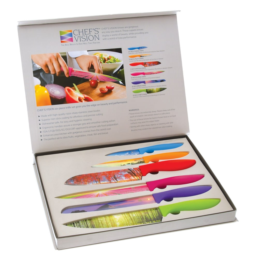 Landscape Series Six-Piece Knife Set - Chef's Vision