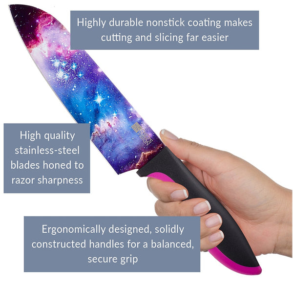 Cosmos Series Six-Piece Knife Set - Chef's Vision