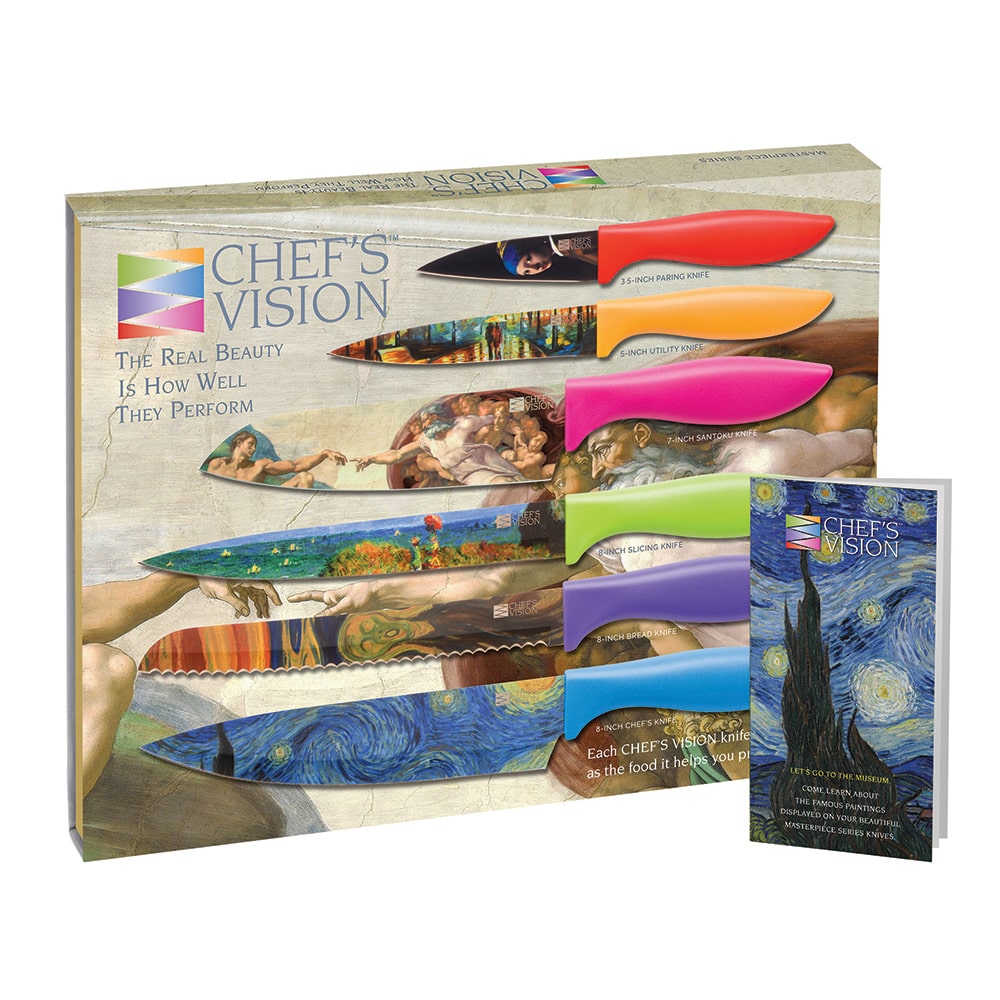 Masterpiece Six-Piece Knife Set - Chef's Vision