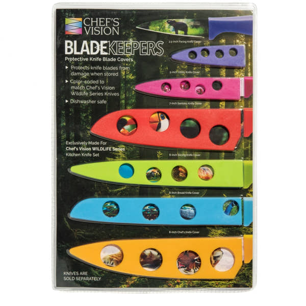 BladeKeepers Blade Covers for Wildlife Series Knife Set - Chef's Vision