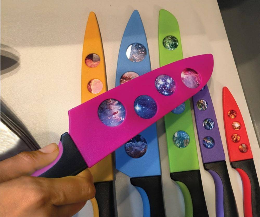 BladeKeepers Blade Covers for Cosmos Series Knife Set - Chef's Vision