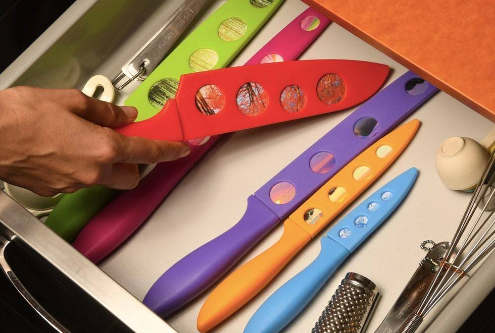 BladeKeepers Blade Covers for Landscape Series Knife Set - Chef's Vision