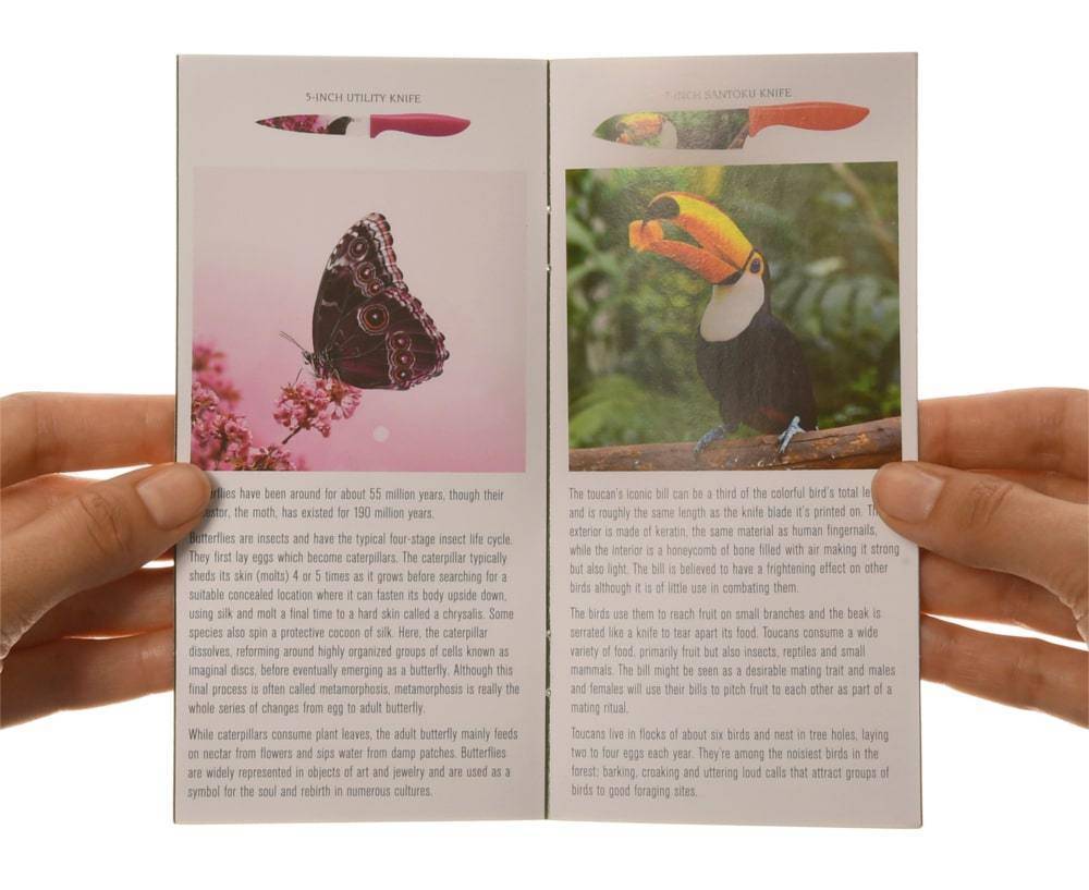 Wildlife Series Six-Piece Knife Set - Chef's Vision